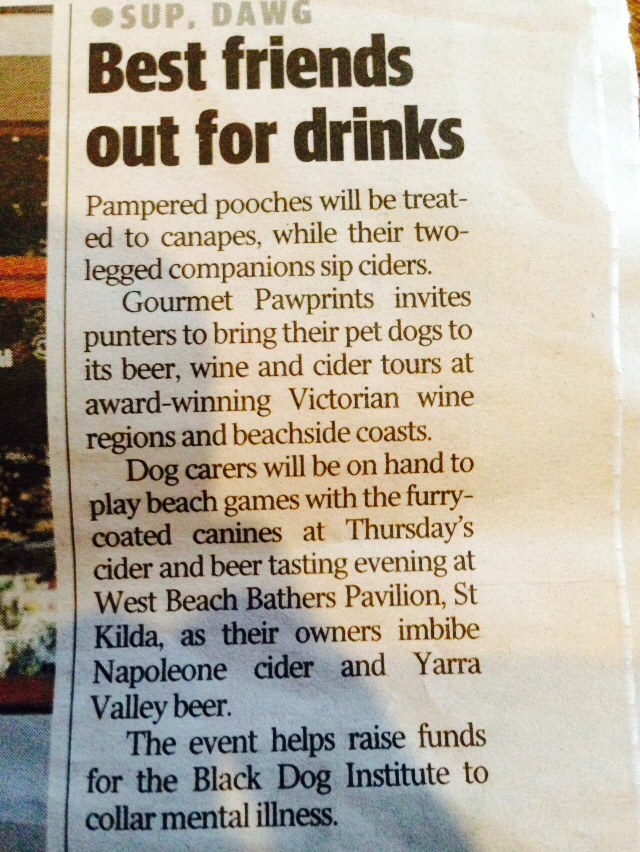 MX Newspaper Feb 9 2015 » Gourmet Pawprints